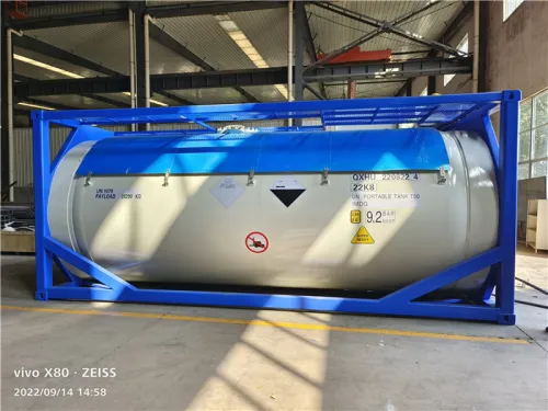 20ft 23m3 Sulfur Dioxide Tank Container, High Quality 20ft 23m3 Sulfur ...