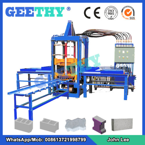 Qtf3-20 Manual Concrete Interlocking Block Machine, High Quality Qtf3 ...