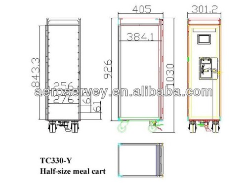 Atlas Half Size Trolley, High Quality Atlas Half Size Trolley on ...
