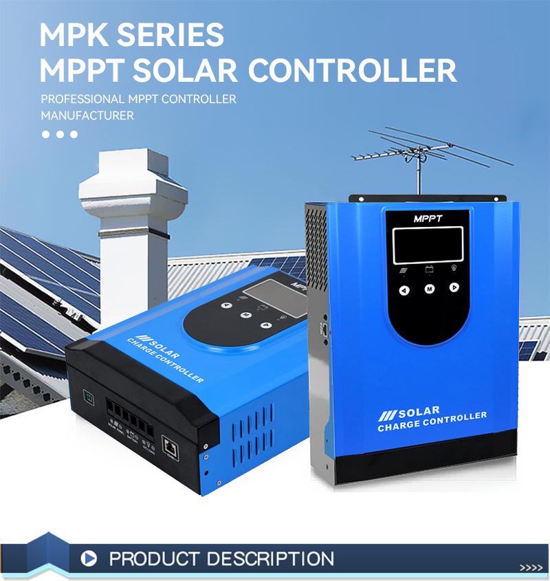 80a 100a Mppt Solar Charge Controller 12-48v 150v Pv Input With ...