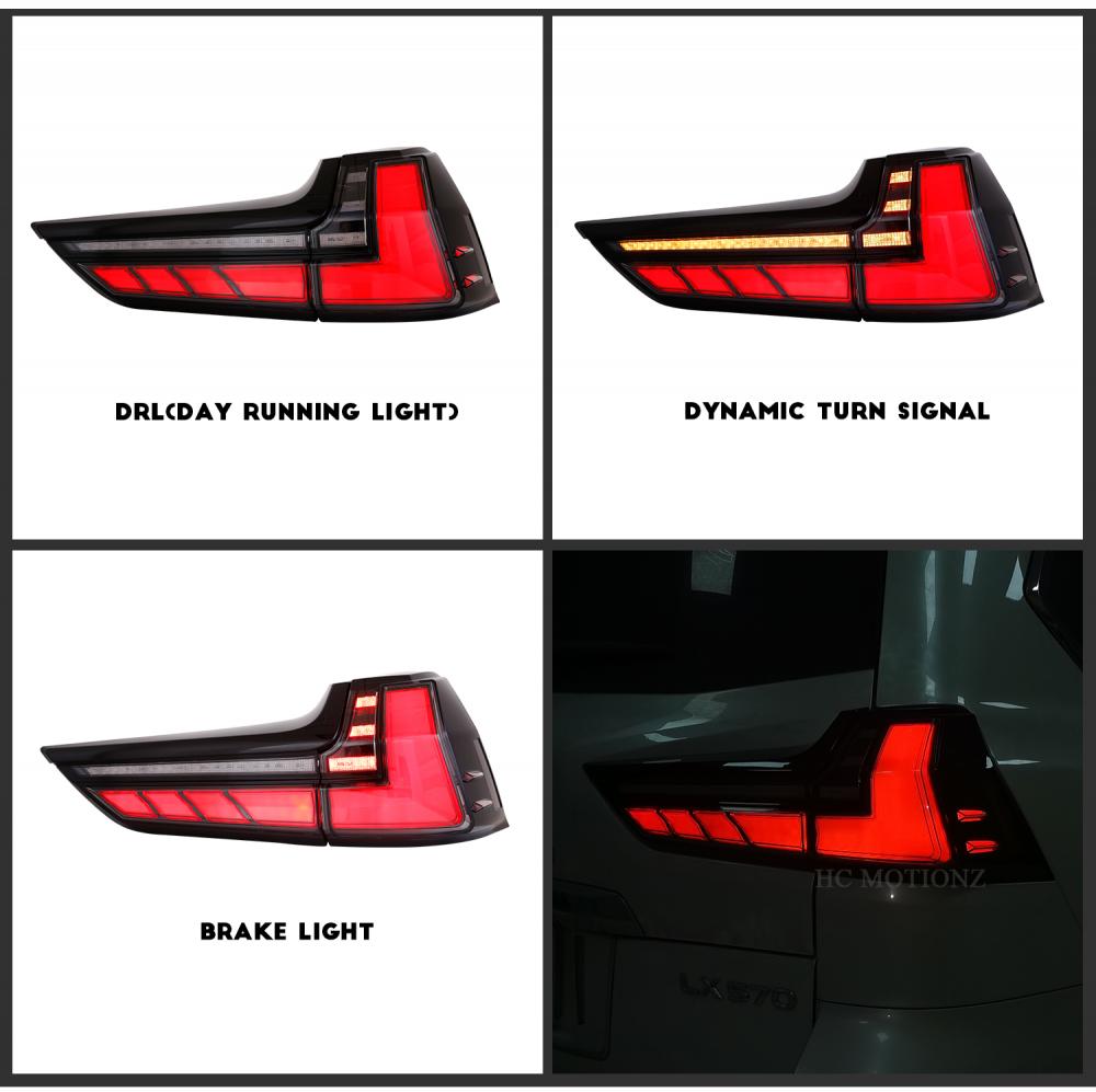 Hcmotionz Lexus 2016-2021 Lx570 전체 Led Taillights, Bossgoo.com의 고품질 ...