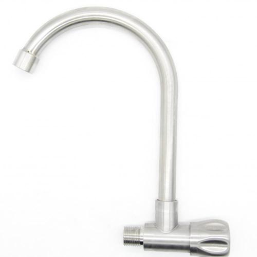 Modern Sanitary Ware Long Neck Flexible Nickel Brushed Brass Pull Out ...