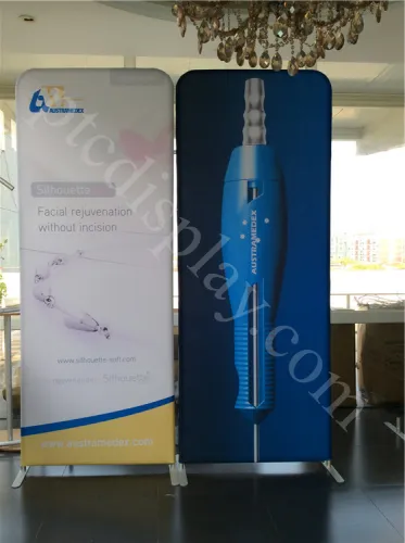 Vertical Banner Stand Exhibit Booths, High Quality Vertical Banner ...