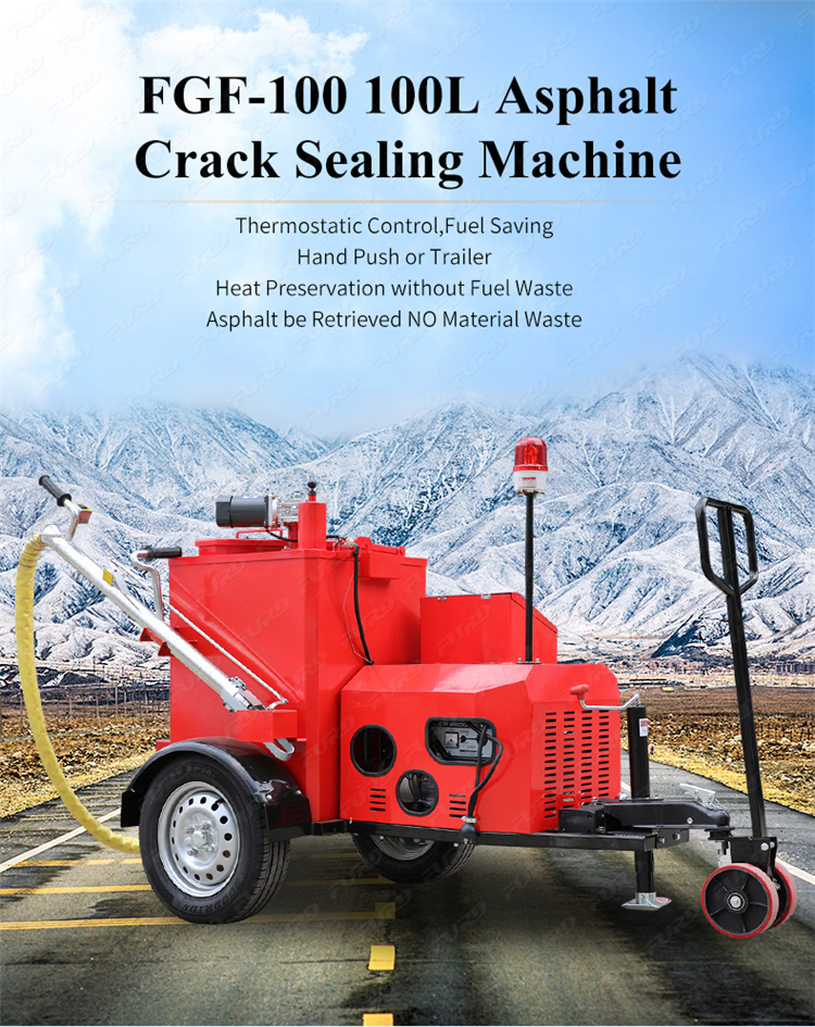 Road Maintenance Asphalt Pavement Crack Sealing Machine, High Quality ...