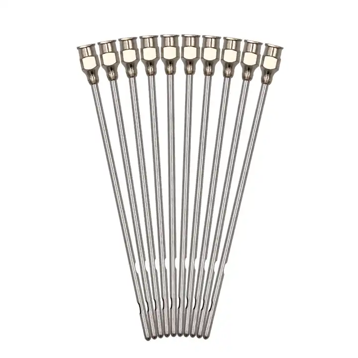 Veterinary Stainless Steel Cattle Milk Passing Needle Udder Infusion ...