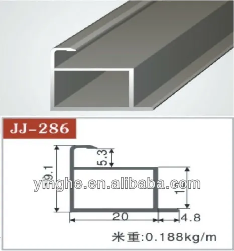 6000 Series Aluminium Profile Furniture Drawer Edgesealing, High ...