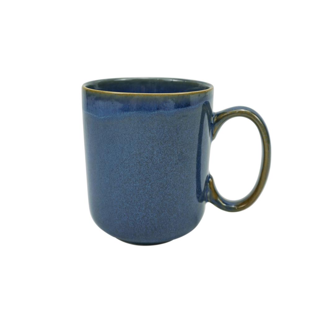 Reactive Glazed Stoneware Dinner Set In Starry Blue, High Quality ...