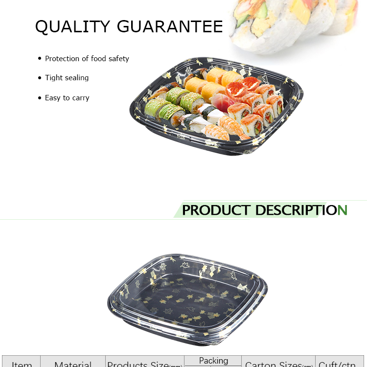 Disposable Sushi Party Fruit Environmental Package Container, High ...