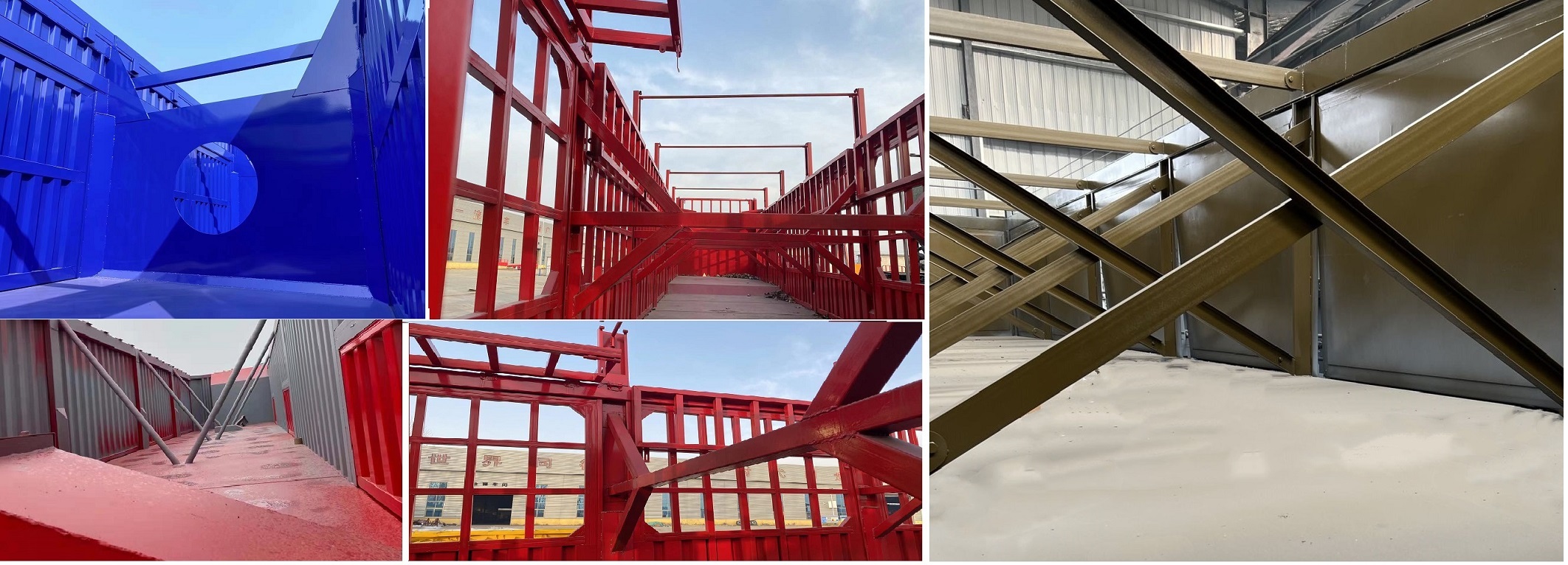 80-100 Ton Side Semi-tipper Trailer: Tilt Slide Double Dump Trailer ...