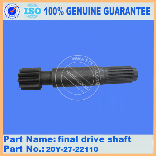 Pc200-6 Final Drive Shaft 20y-27-22110, High Quality Pc200-6 Final ...