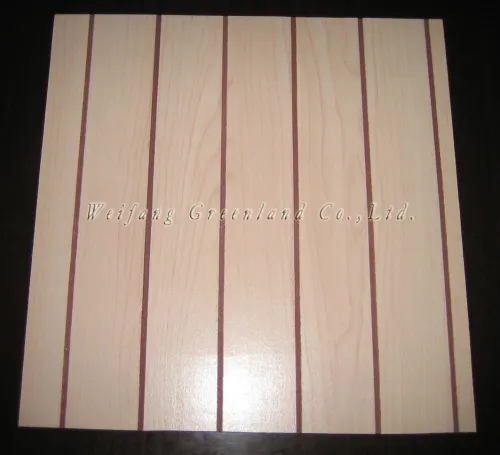 Grooved Paper Overlay Plywood, High Quality Grooved Paper Overlay ...