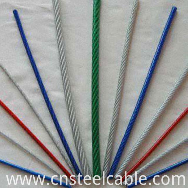 PVC Coated Galvanized Steel Cable China Manufacturer
