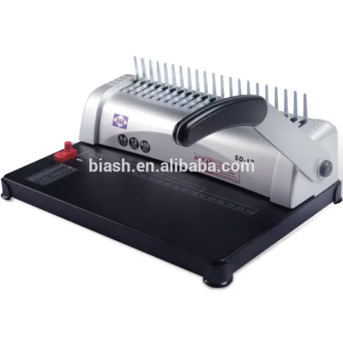21-hole 450 Sheets Paper Punch Binder Binding Machine With 100 Plastic ...