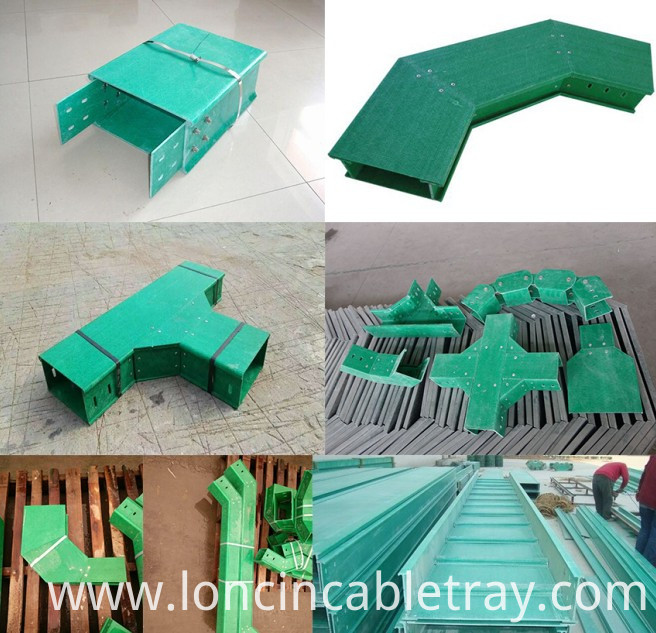 Channel type Fiberglass Flexible Cable Tray China Manufacturer