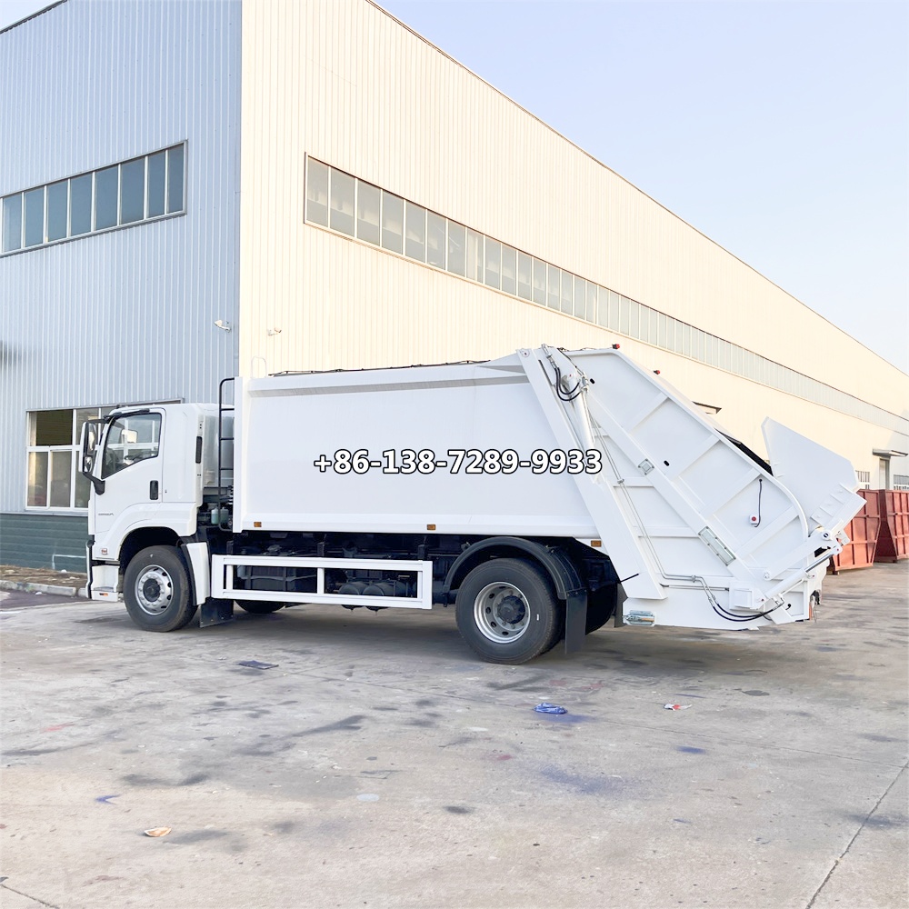 Isuzu 10cbm Garbage Compactor Truck For Sale: Rhd Design With ...