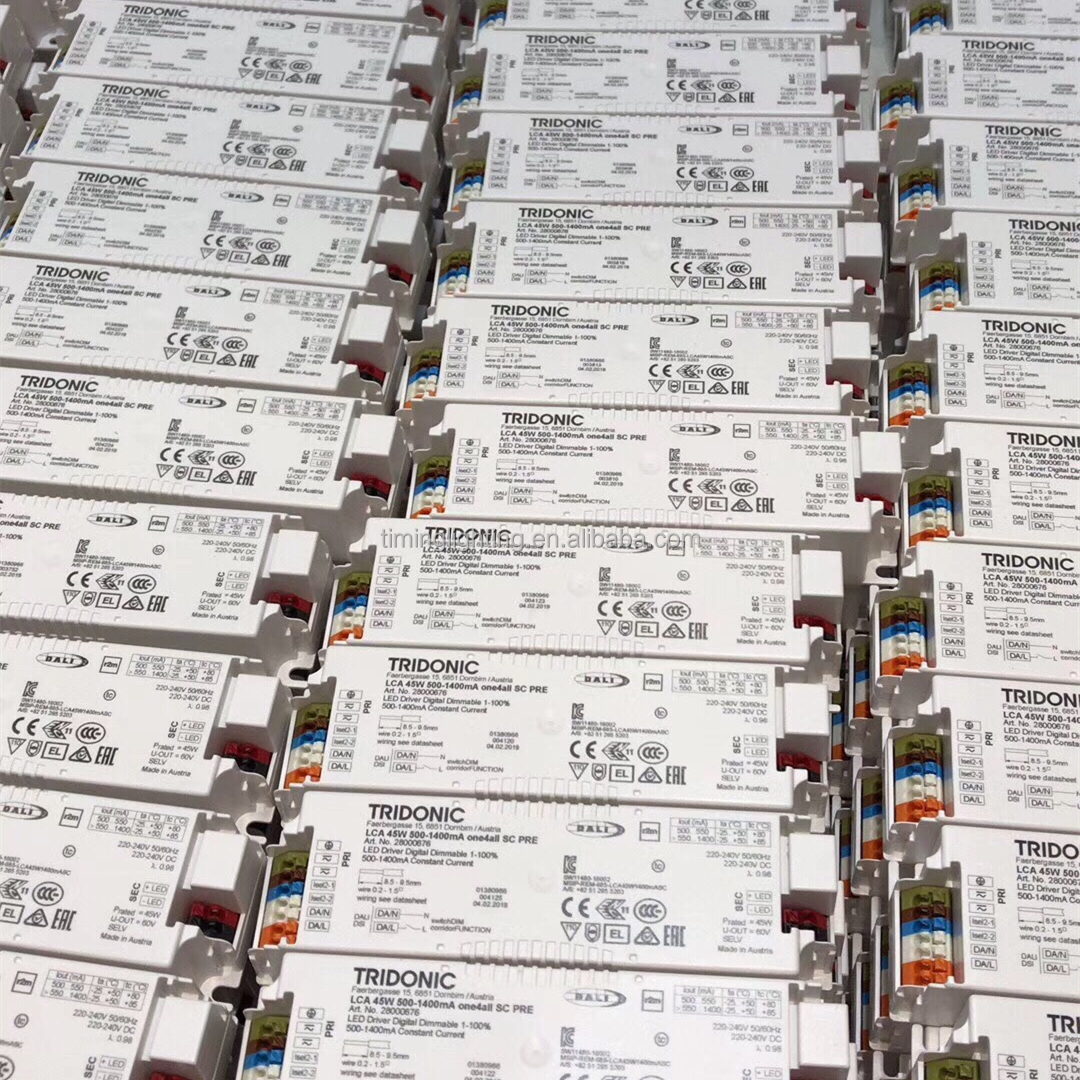 Tridonic Driver Lca 45w 500-1400ma One4all Sc Pre Compact - Article No ...