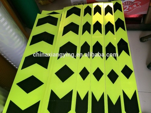 Reflective Tape Construction Sign Prismatic Of Reflective Arrow Sign ...