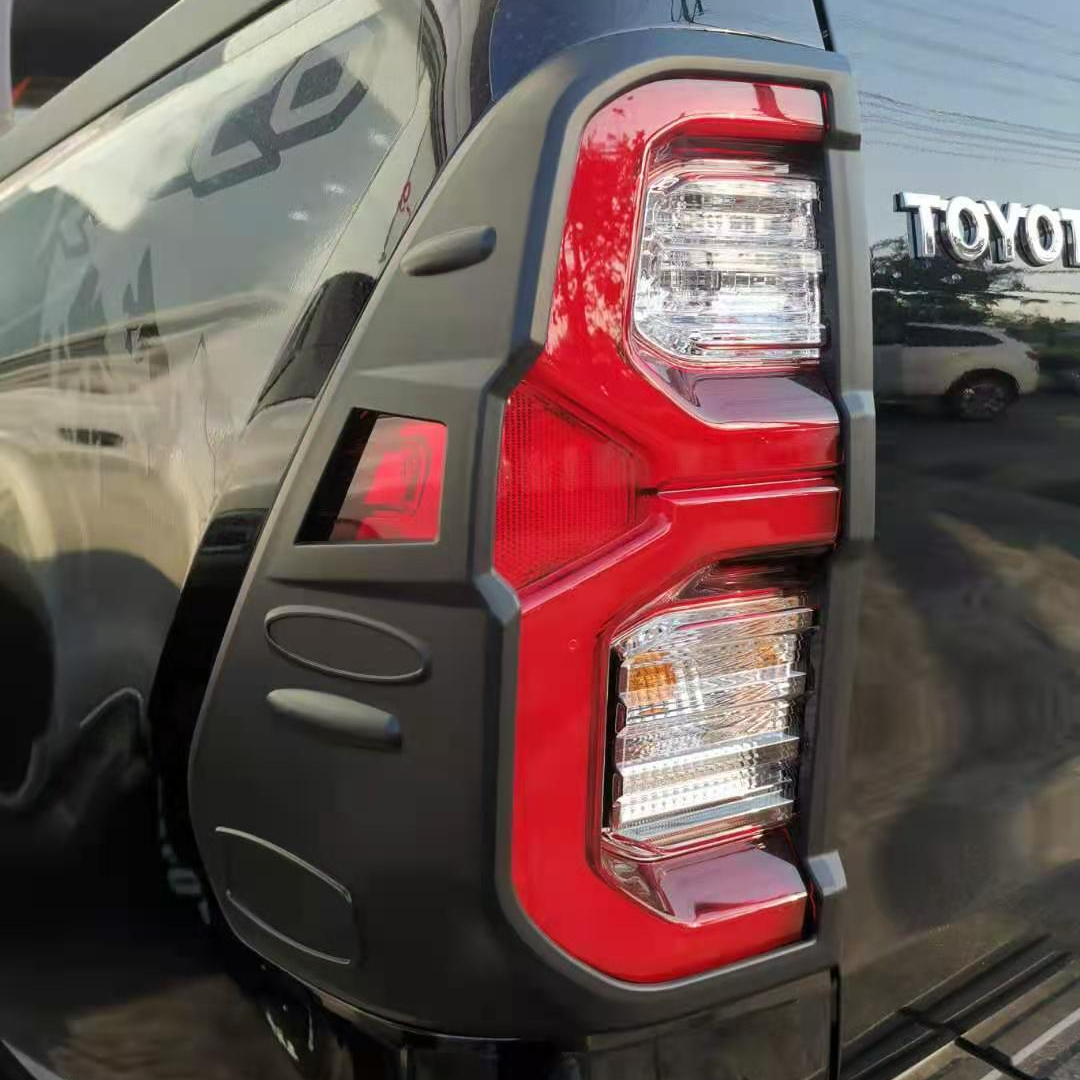 Abs Body Parts For Toyota Hilux Revo: Rear Light Cover Protection 2021 ...