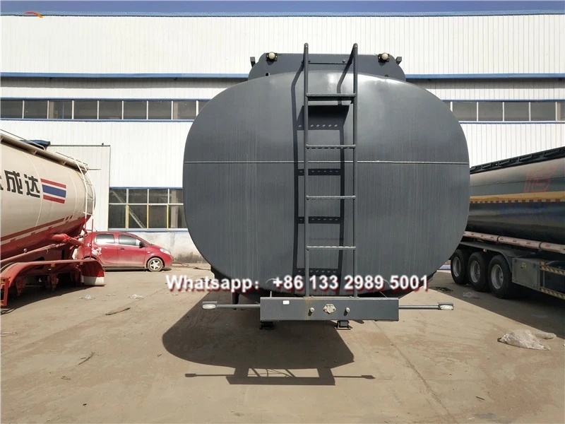 3 Axles 45cbm Steel Oil Diesel Fuel Tanker Tank With Semi Trailer For ...