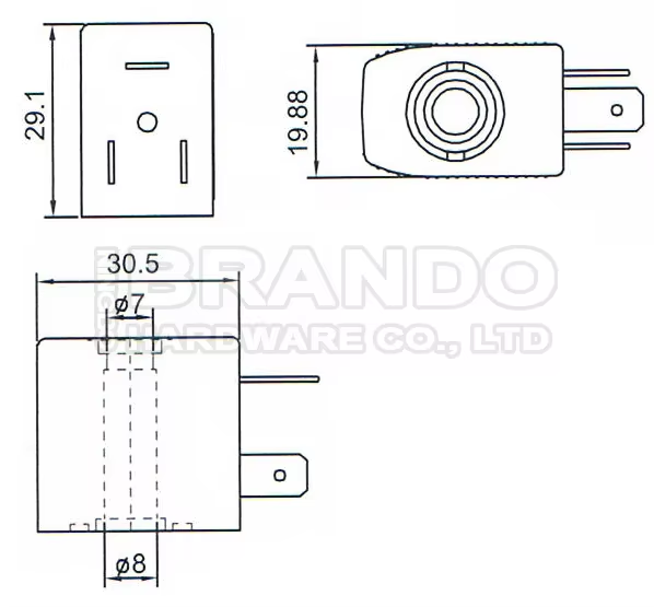 Type 6011 6012 Solenoid Valve Coil China Manufacturers Suppliers ...