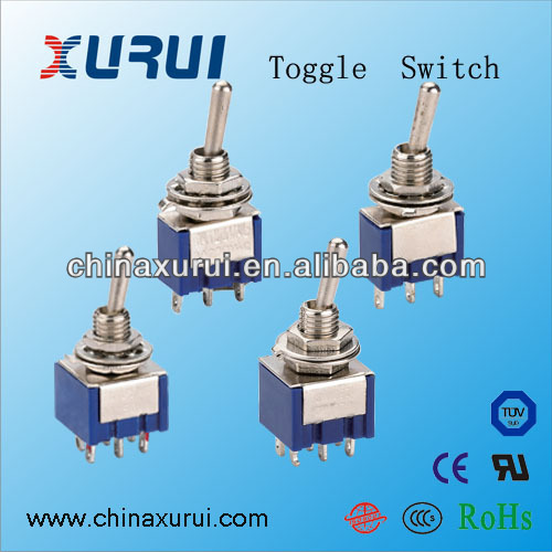 6 Pin 3a 12v 3-way Toggle Switch / Mini Toggle Switches, High Quality 6 ...
