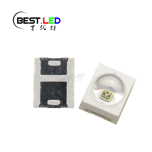 Orange 610nm Led Dome Lens 60 องศา 150ma คุณภาพสูง Orange 610nm Led ...