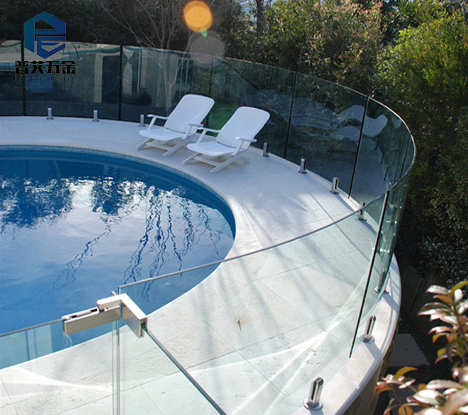 Frameless Glass Fencing System For Deck And Swimming Pools, High ...
