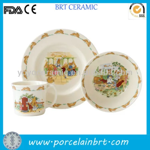 3-piece Ceramic Dinner Set Everyday Dishes Dinnerware, High Quality 3 ...