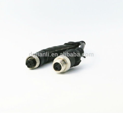 4 Pin Mini Din Power Connector With Cable For Car Reserving Camera ...