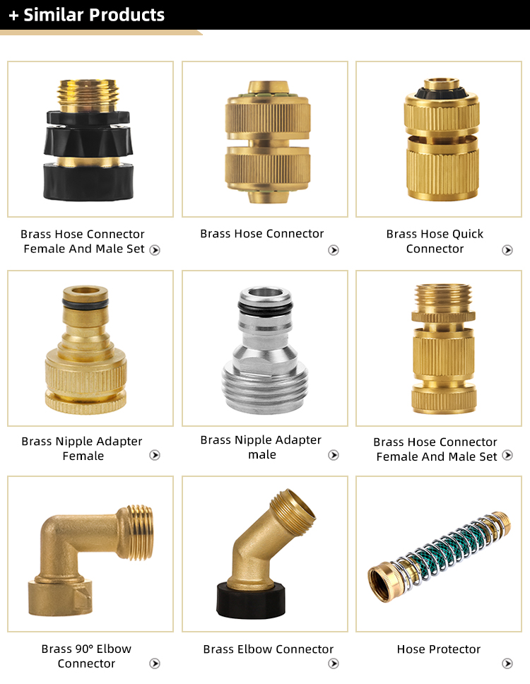 Quick Fitting Hose Adapter Pipe Connector For Irrigation Systems, High ...