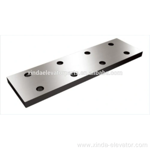Fish plate for Guide Rail for elevator spare part China Manufacturers ...