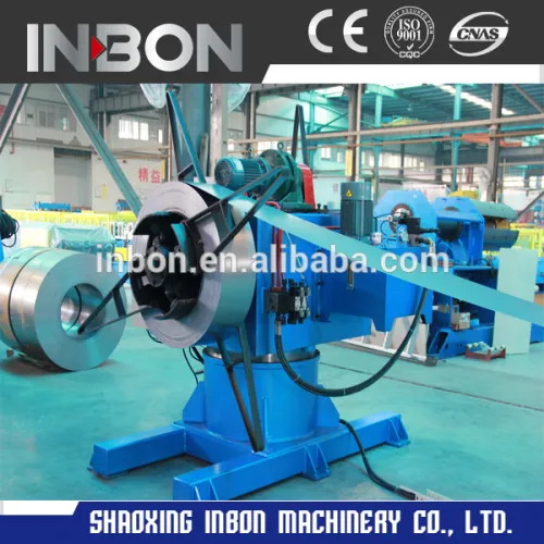 Steel Narrow Strip Manual Decoiler With Leveler, High Quality Steel ...