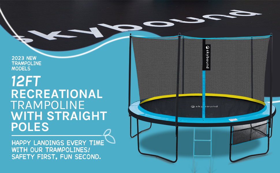 Skybound Garden Trampoline 12ft คุณภาพสูง Skybound Garden Trampoline ...
