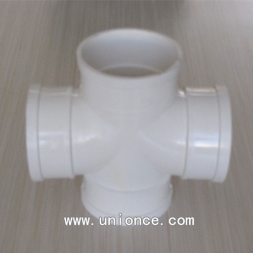 Cross Joint Pvc Pipe Fitting/upvc Cross Tee, High Quality Cross Joint ...