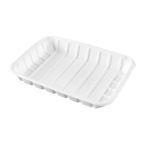 180ml Corn Starch Disposable Food Serving Tray, High Quality 180ml Corn ...