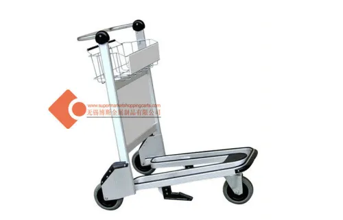 International 4 Wheel Airport Baggage Trolley Plane Carts Ce / Iso ...
