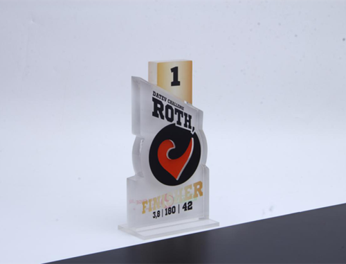 Acrylic Skyline Trophy With Custom Printing, High Quality Acrylic ...