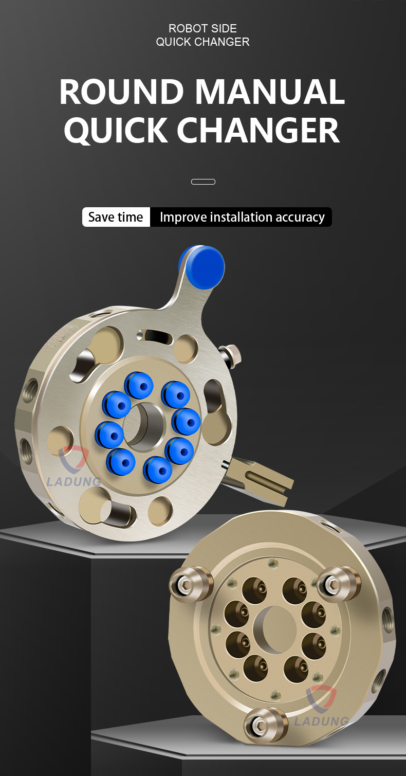 Manual Gripper Quick Changer Device For Robot Arm Tooling: A ...