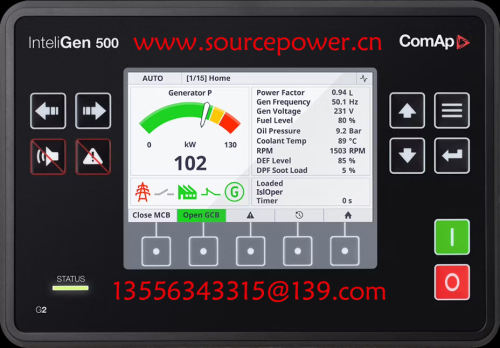 Inteligen 1000 Ig31000xbbb Ig31000ybbb Comap Paralleling Gen-set ...