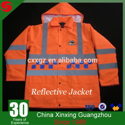 3m Reflective Safety Jacket Fireproof Workwear Safety Work Rain Jacket ...