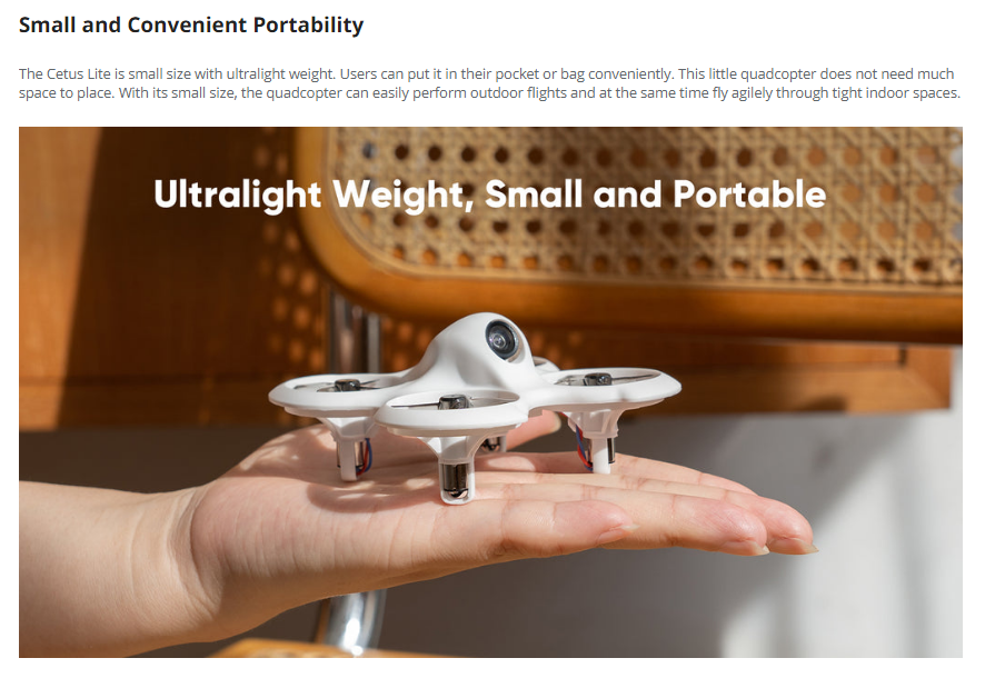 Betafpv Cetus Lite Kit - Fpv Ready Quadcopter Drone Kit, High Quality ...