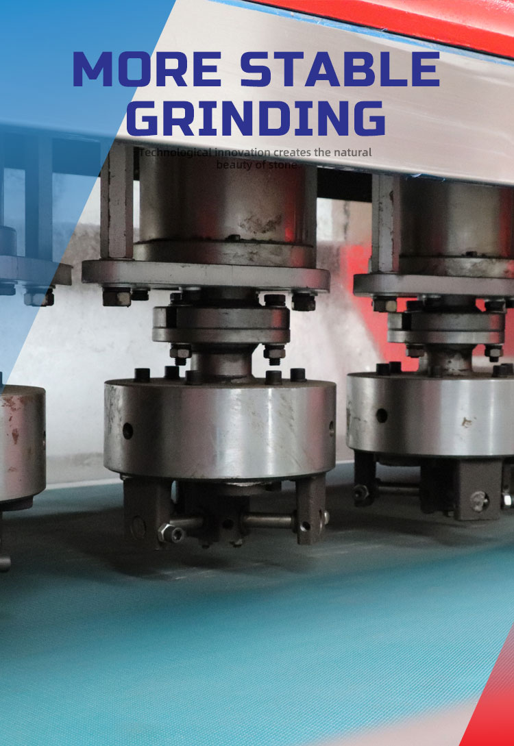 Automatic Continuous Granite Marble Stone Bush Hammering Grinding ...