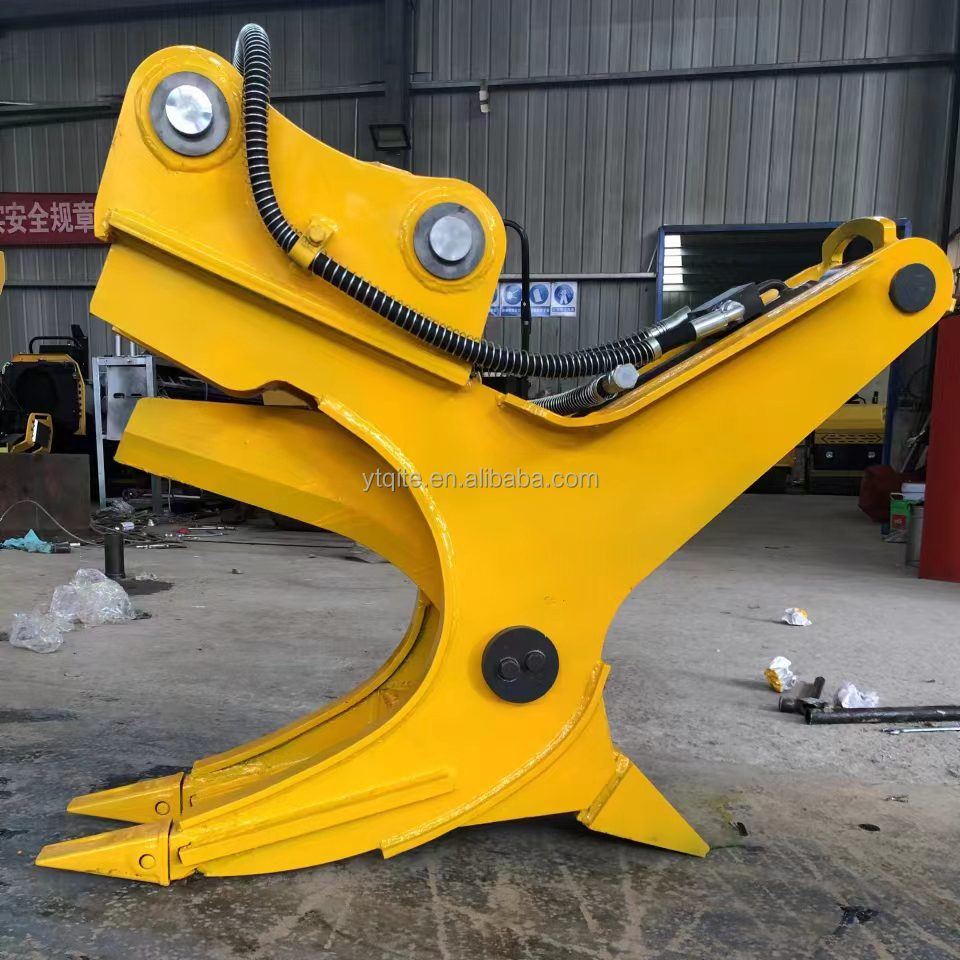 Excavator Tree Stump Removal & Root Shear Services: Efficient ...