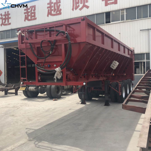 Live Bottom Trailer With Conveyor For-gravel Sand Grain, High Quality ...