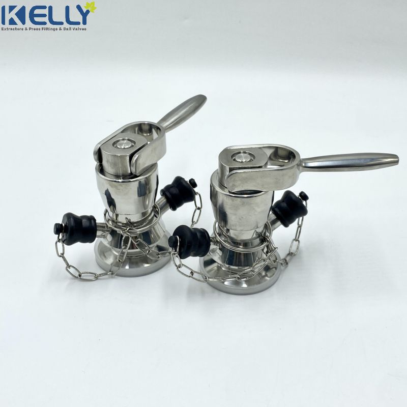 11/2 Inch Sanitary Tri Clamp Sampling Valve 304 Stainless Steel, High ...