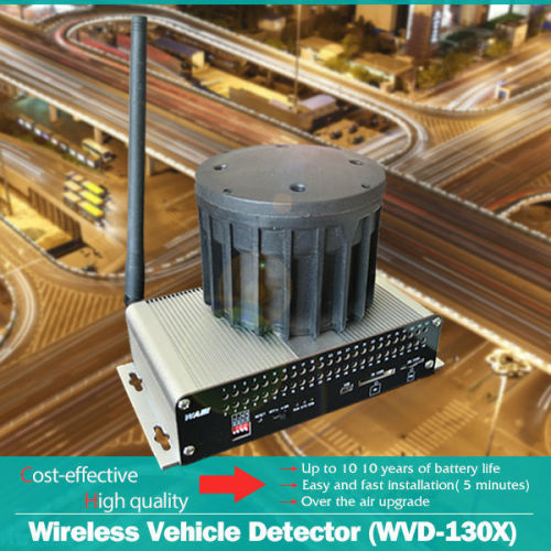 Wireless Traffic Data Counter Magnetic Sensor For Intelligent Road