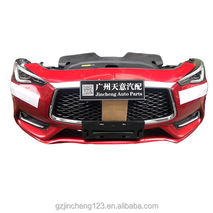 Infiniti Q60 Front Bumper Body Kit With Front Grill Oe 620225cb0h, High ...