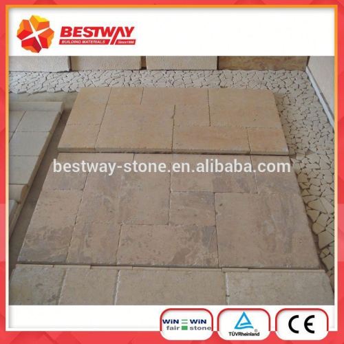 Yellow Limestone Stack Veneer Stone, High Quality Yellow Limestone ...