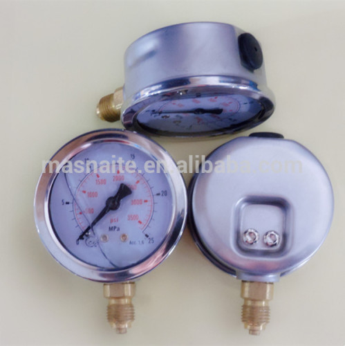 Industrial Glycerine Oil-filled Manometer, High Quality Industrial ...