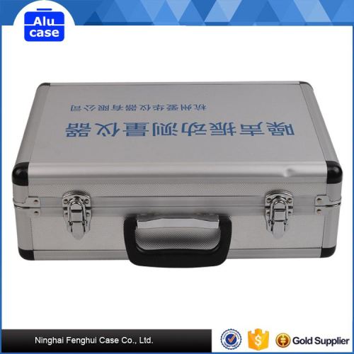 New Lockable Aluminum Computer Case With Diamond Black And Silver, High ...